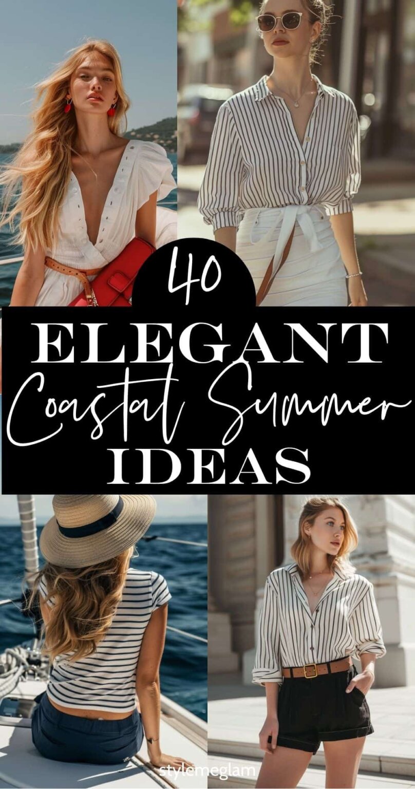 40+ Coastal Summer Outfits that Embrace the Grandma Coastal Trend