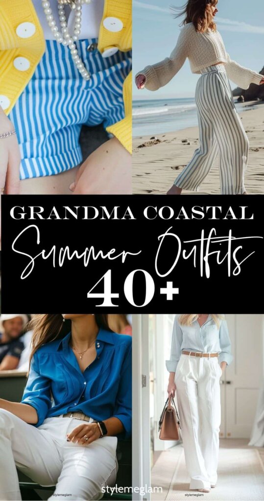 40+ Coastal Summer Outfits that Embrace the Grandma Coastal Trend