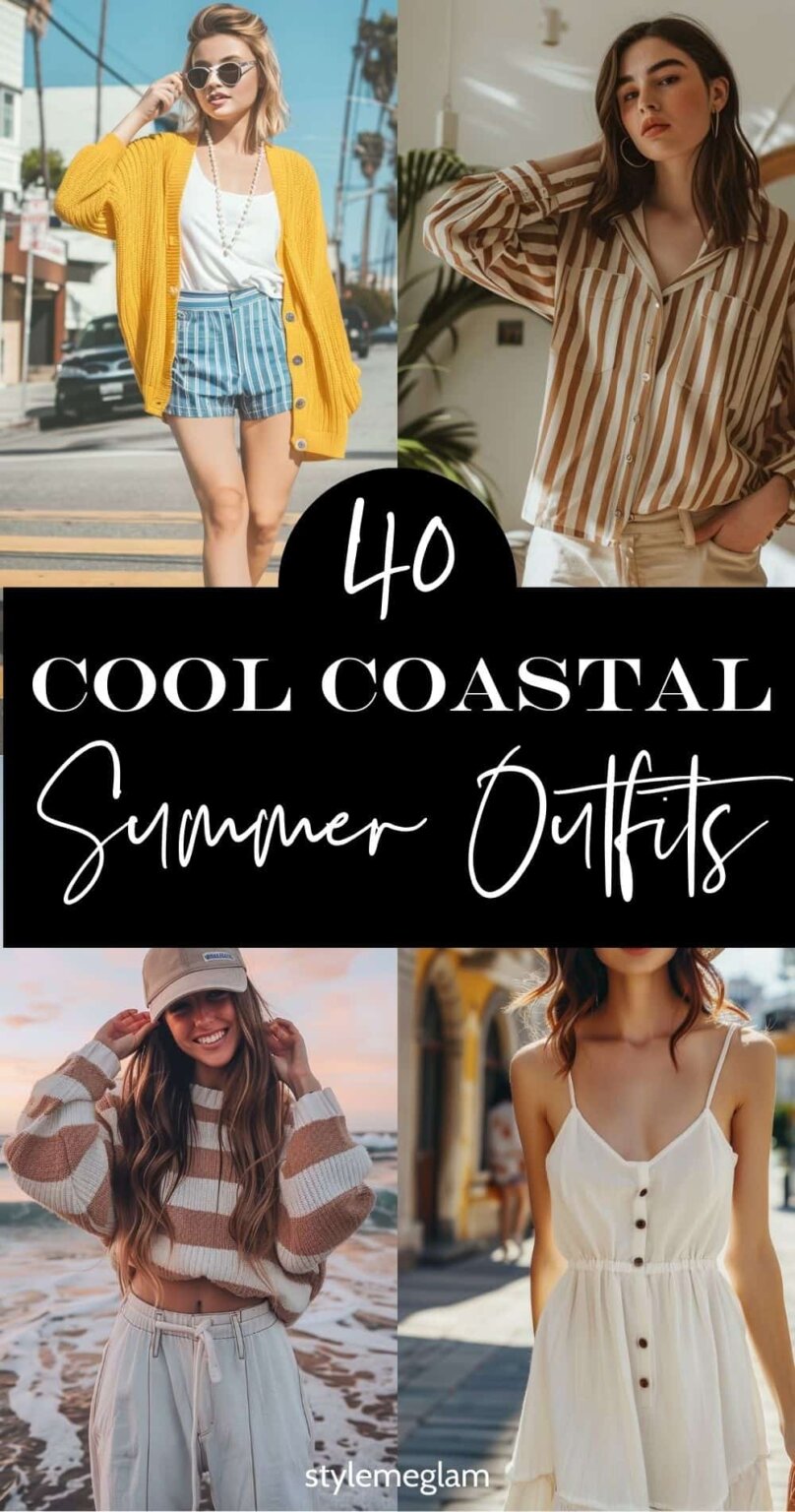 40+ Coastal Summer Outfits that Embrace the Grandma Coastal Trend