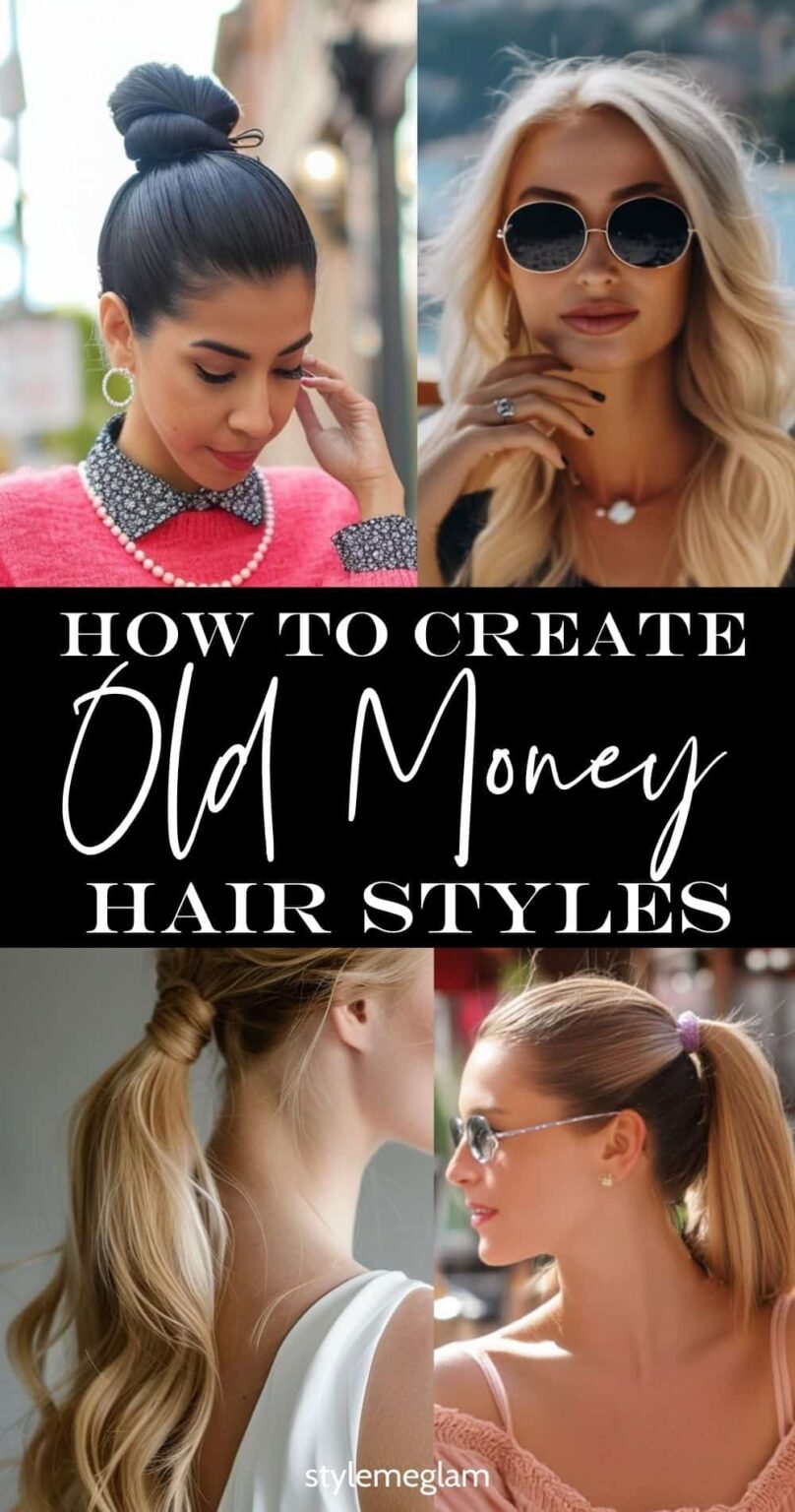 How to Get the Elegant Old Money Hair For a Classy Style