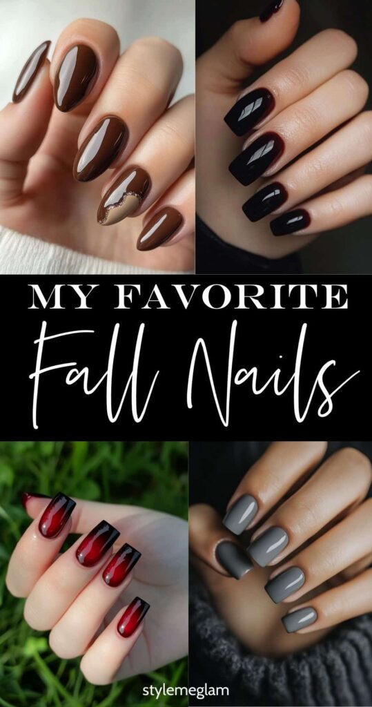 31 Popular Fall Nail Ideas that Scream Cozy Autumn Vibes