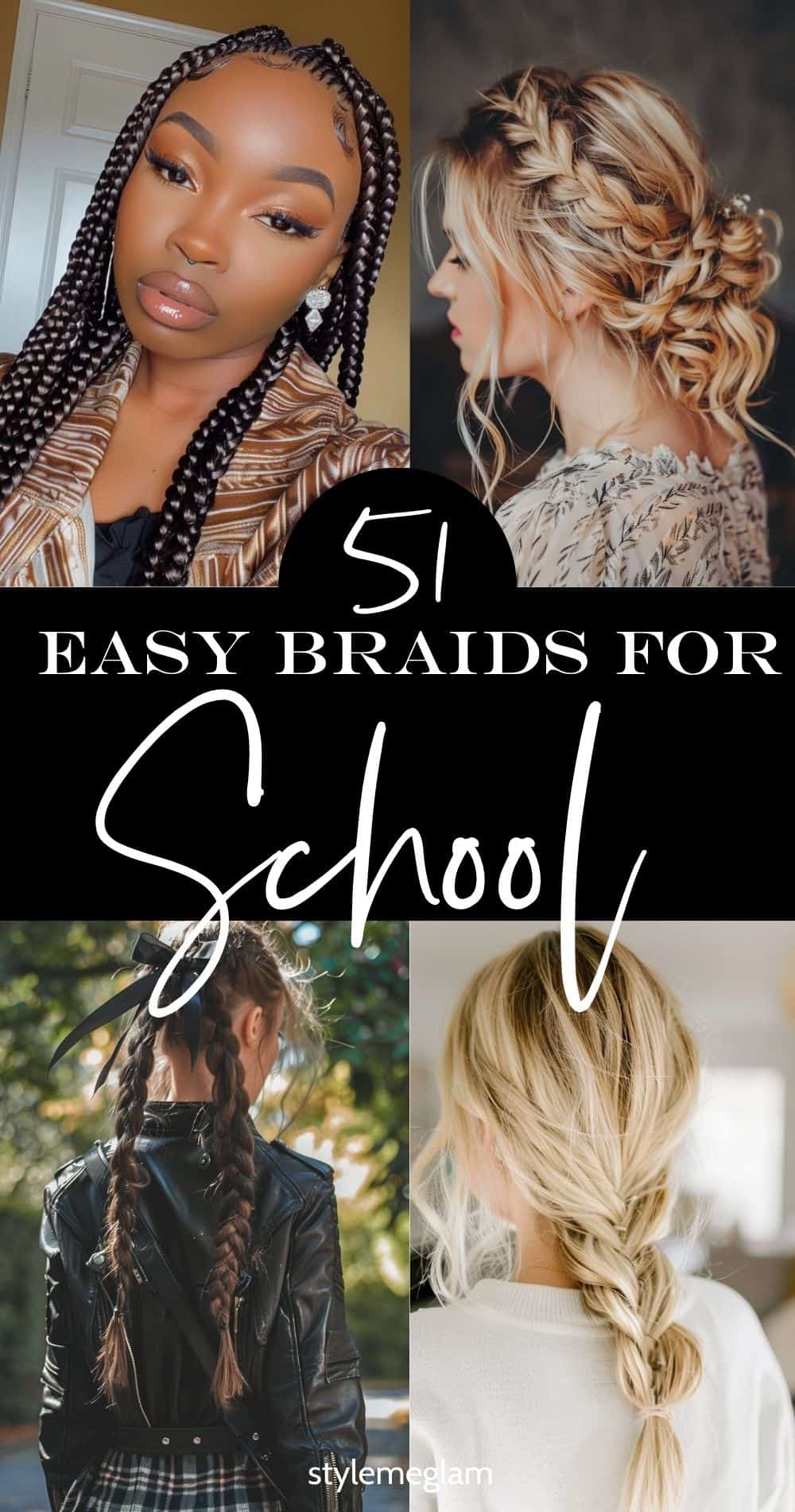 51 Easy Back-to-School Braids You Can Do