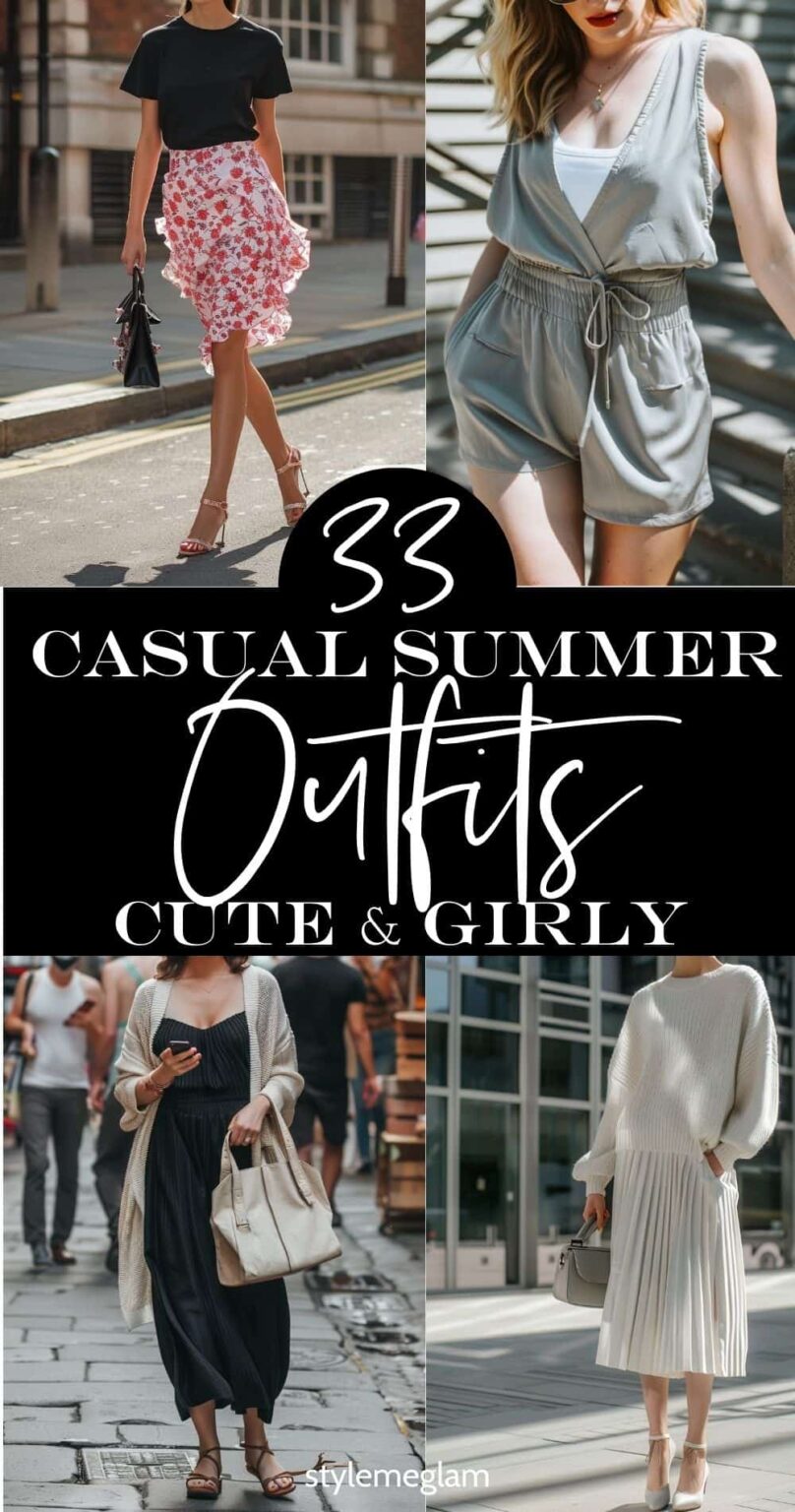 Casual Summer Outfits to Recreate