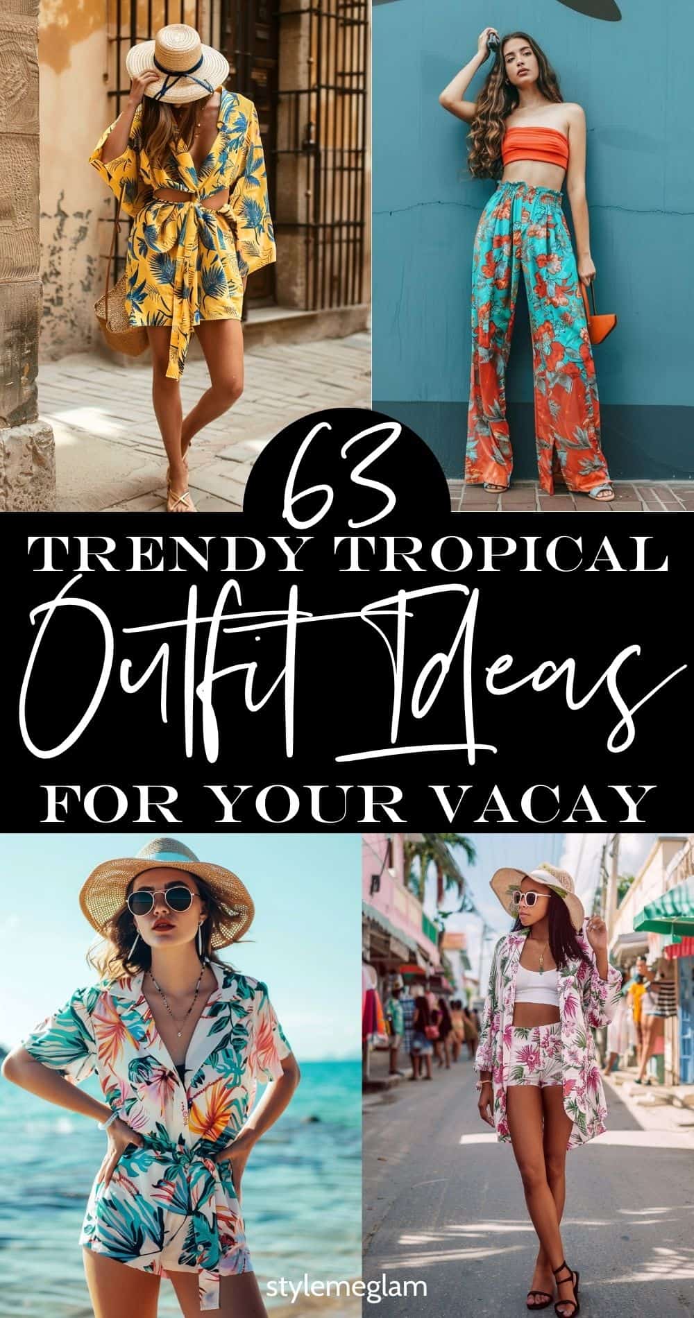 63 Trendy Tropical Outfit Ideas For Your Next Vacation
