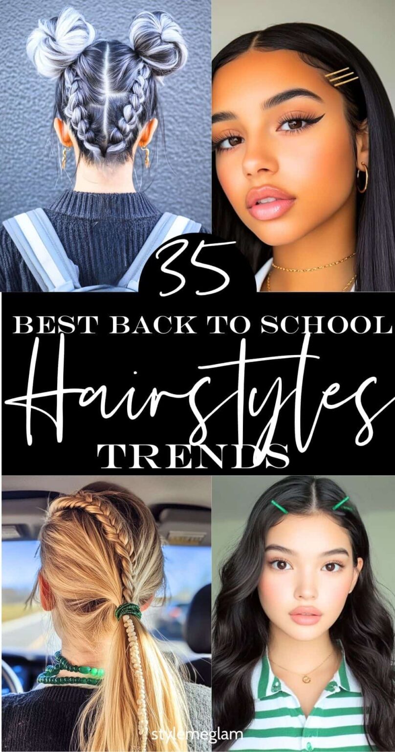 35 Best Back to School Hairstyles (Easy & Trendy)