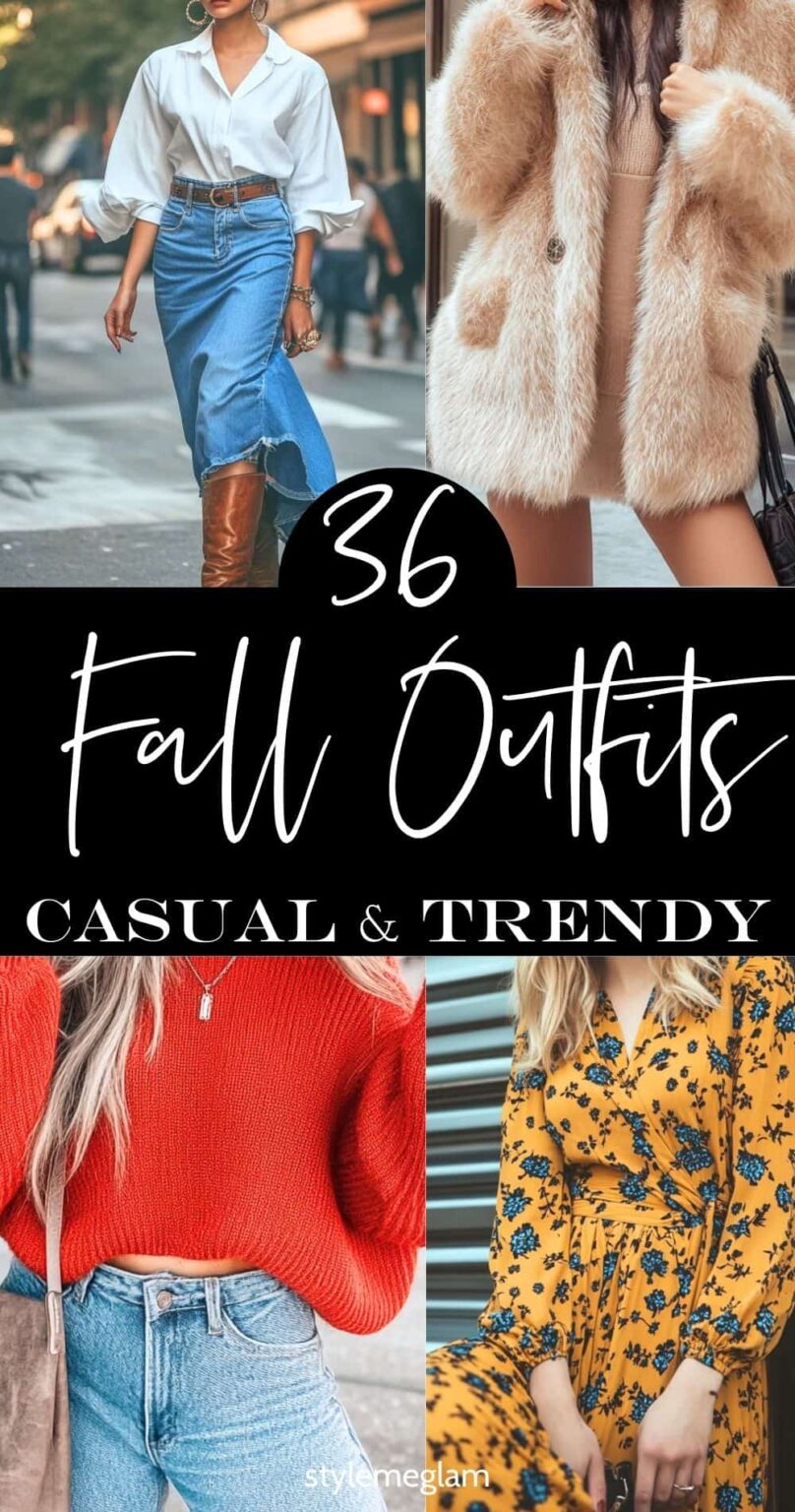 36 Cozy Fall Outfits for Women Must Haves
