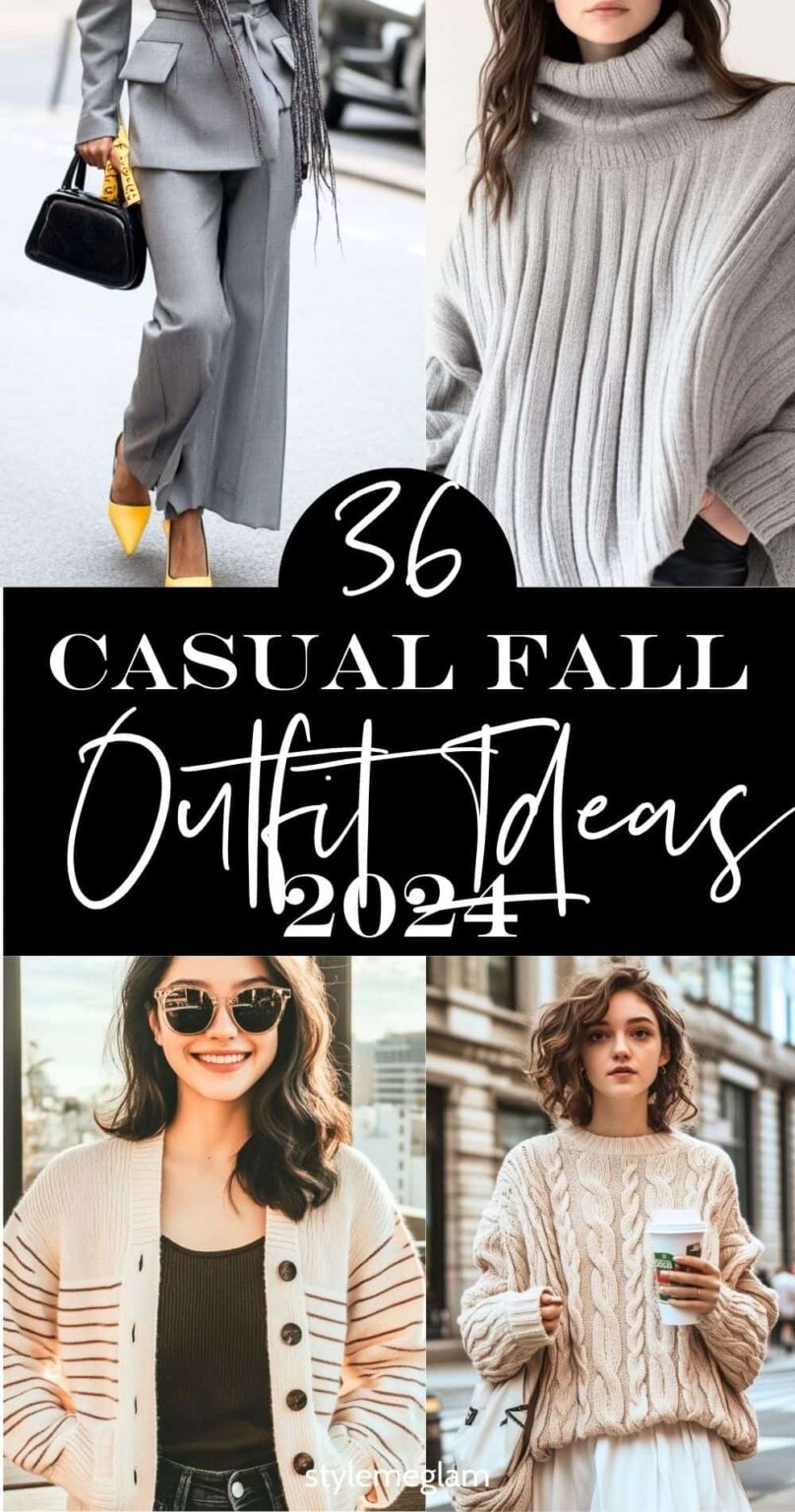 36 Cozy Fall Outfits for Women Must Haves