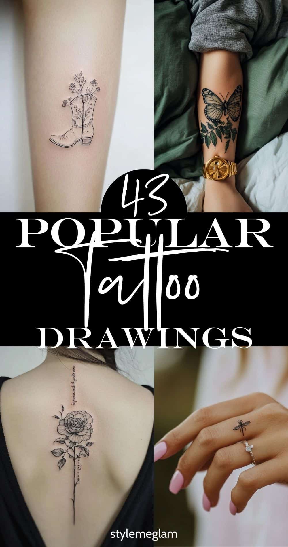 43 Cool & Cute Tattoo Ideas: Trends and Inspo for 2024