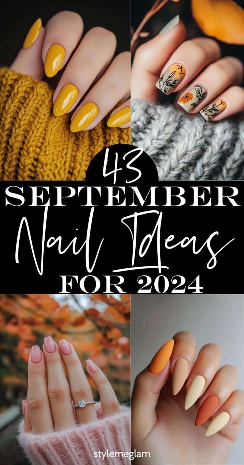 43 Cute September Nails You MUST Try