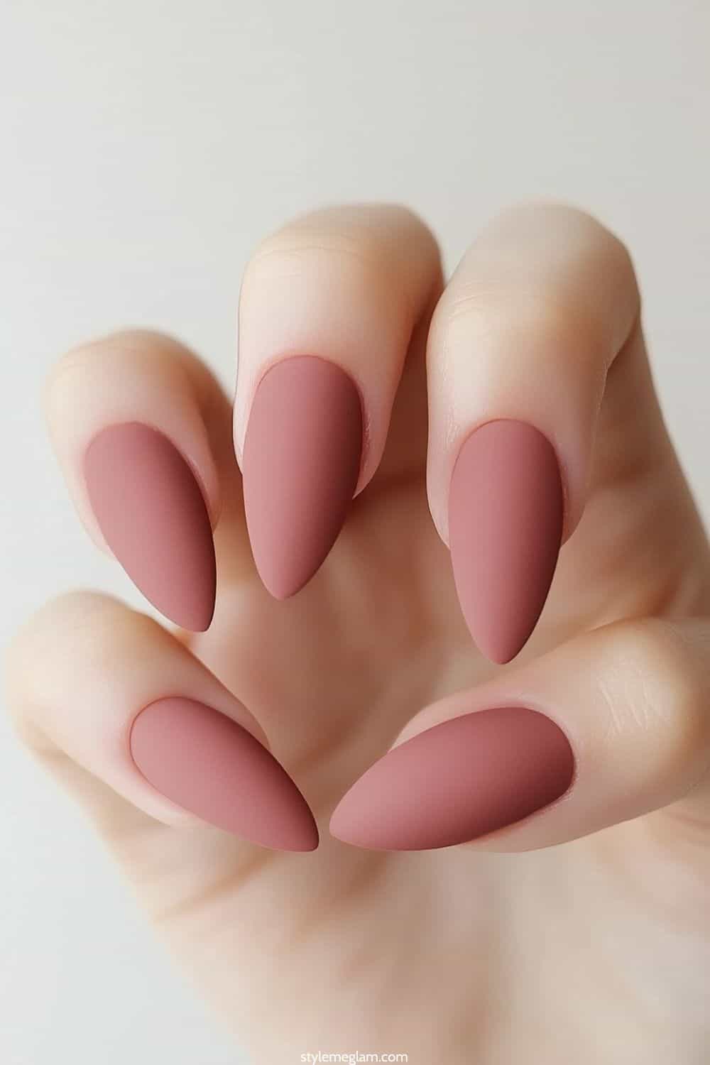 30 Pretty Fall Pink Nails I'm OBSESSED With