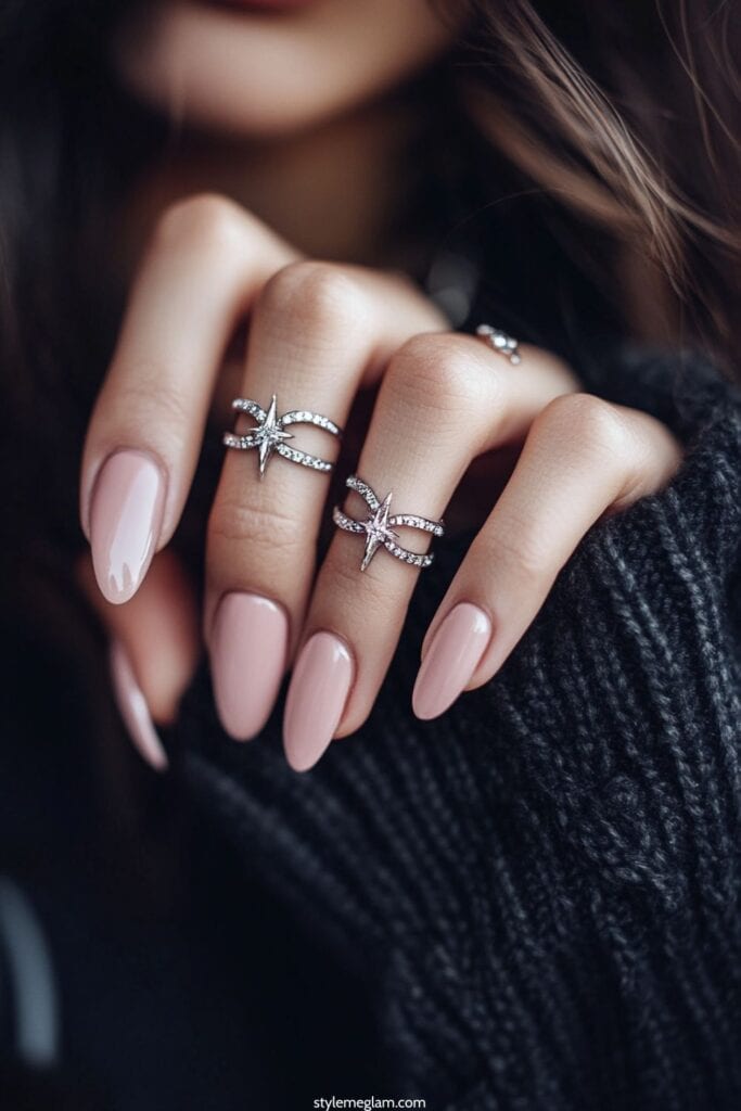 30 Pretty Fall Pink Nails I'm OBSESSED With