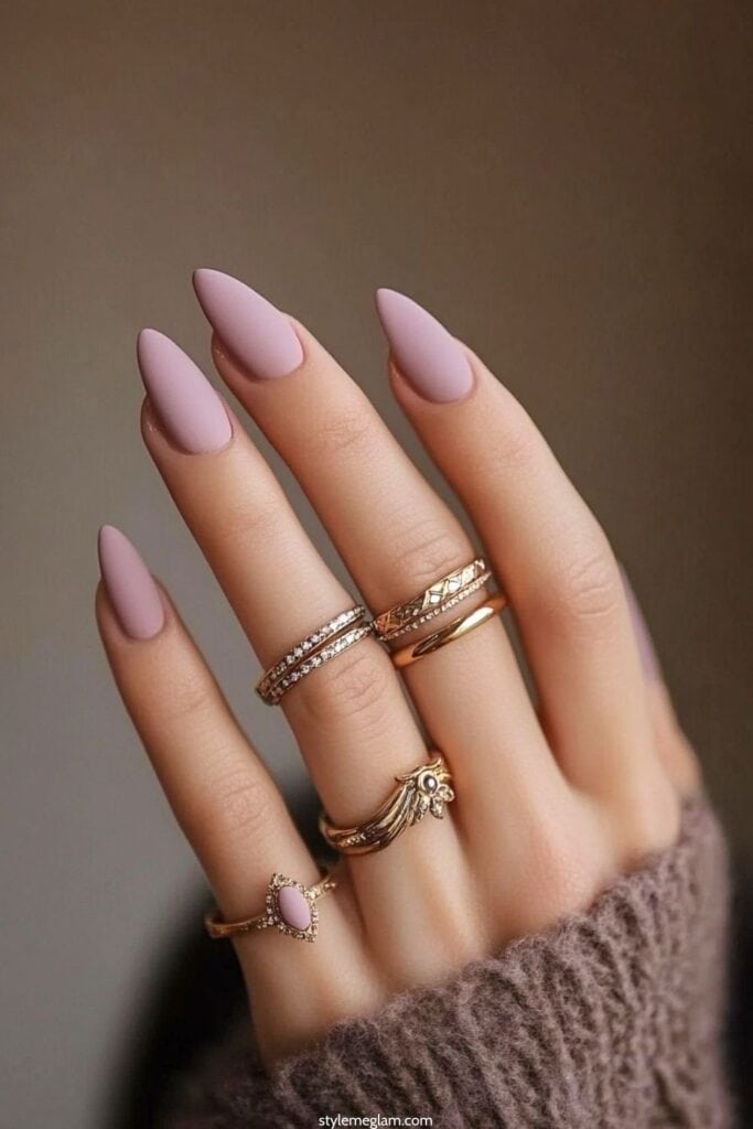 30 Pretty Fall Pink Nails I'm OBSESSED With