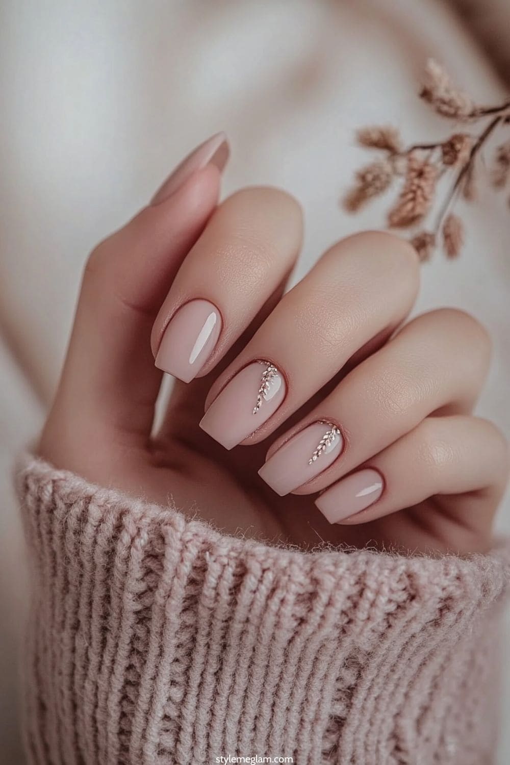 30 Pretty Fall Pink Nails I'm OBSESSED With