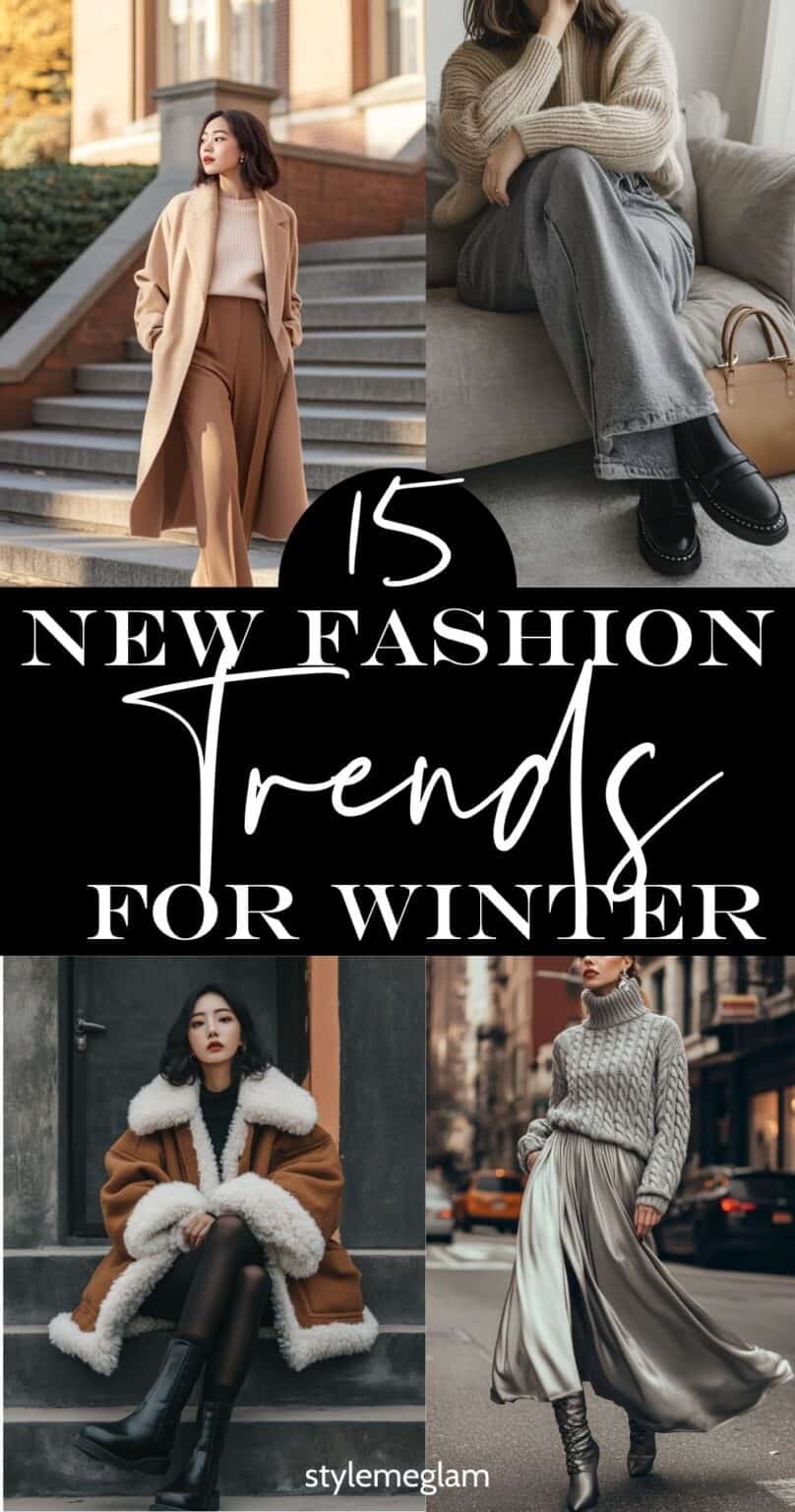 15 Top Winter Fashion Trends To Stay Current (2024 Looks)