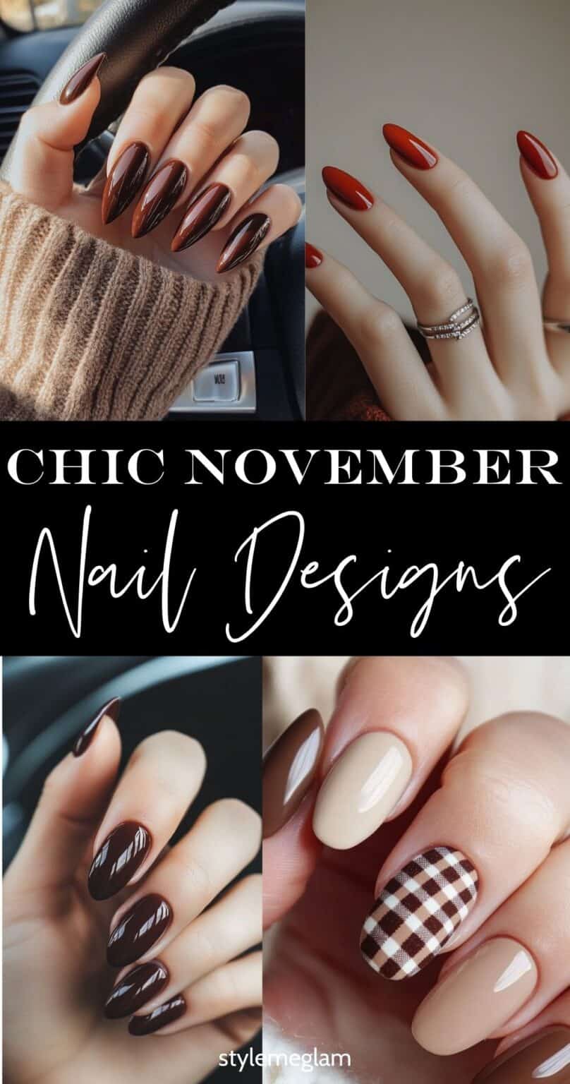 Trendy November Nails to Try This Fall Season