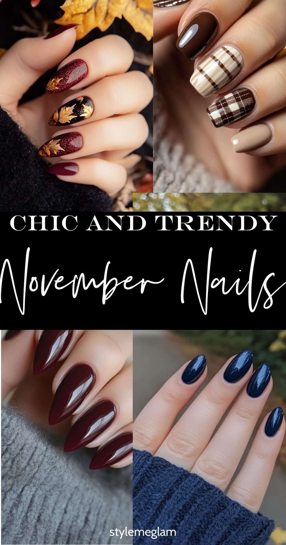 Trendy November Nails to Try This Fall Season