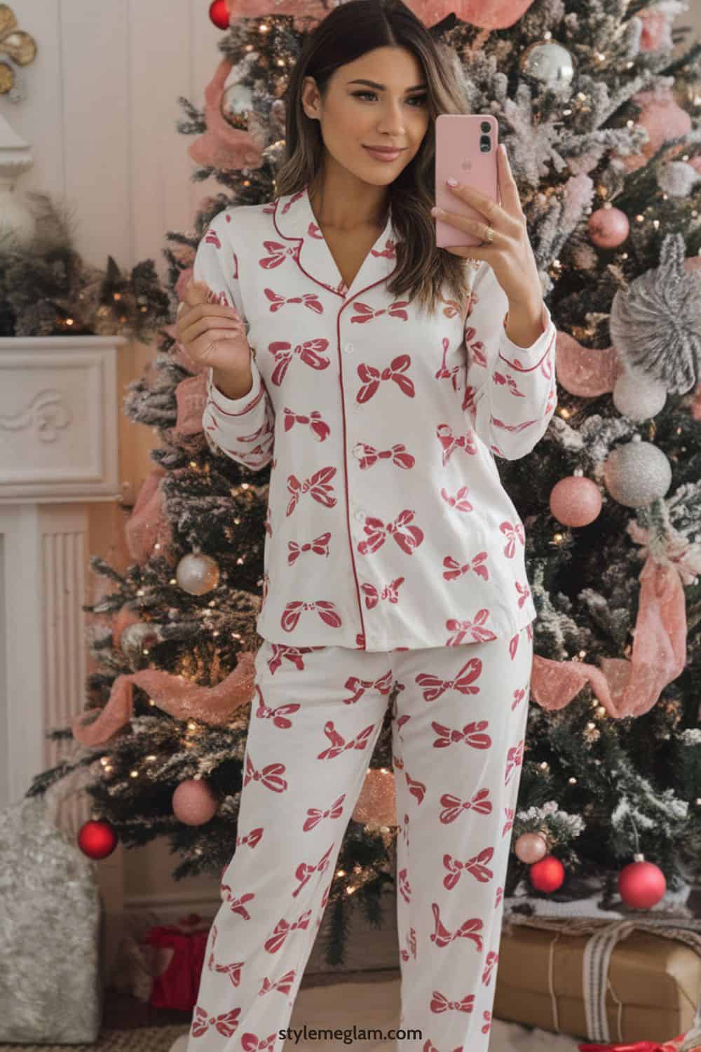 21 Cute Holiday Pajama Party Outfit Ideas