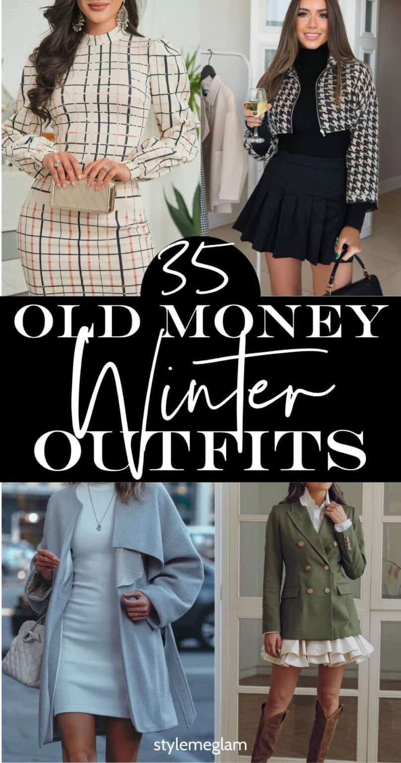 35 Classy Old Money Outfits for Winter