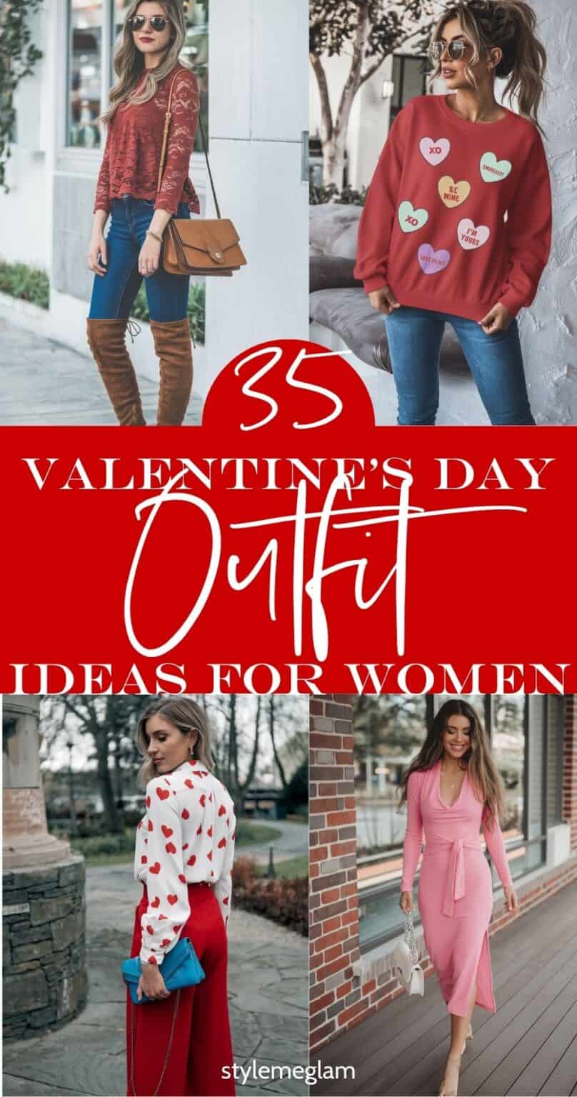 35 Cute Valentine's Day Outfit Ideas: Casual & Dressy