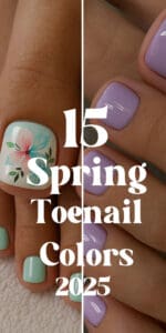 15 Spring Toenail Colors That Look Super Cute