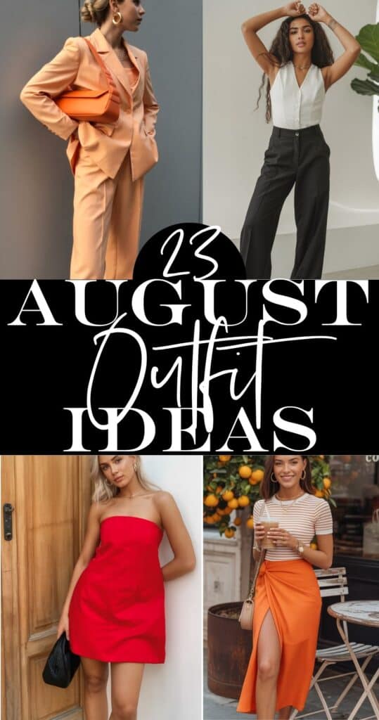 23 Chic & Stylish August Outfit Ideas