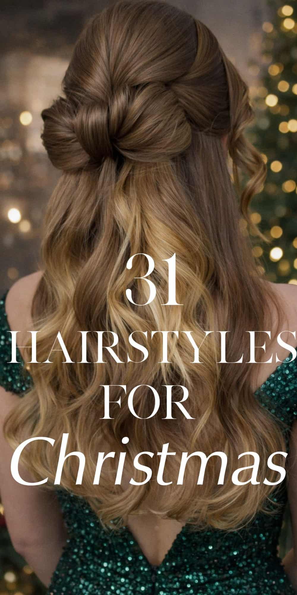 31 Chic Holiday Hairstyles for Christmas Parties