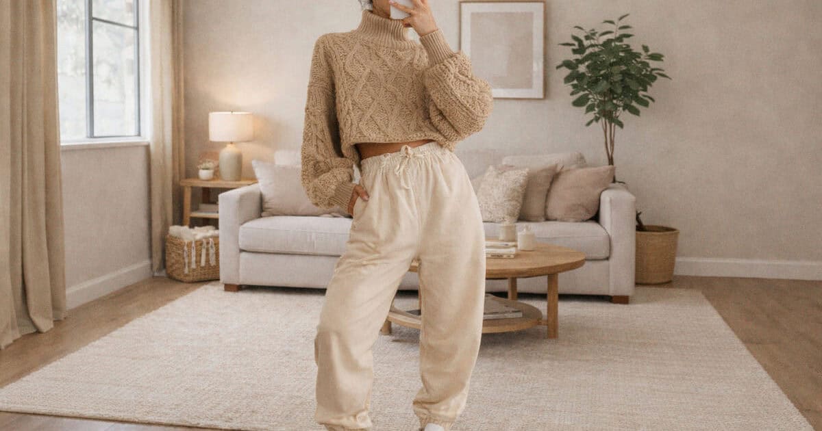 21 + Ways to Dress Up Sweatpants for an Everyday Relaxed Style